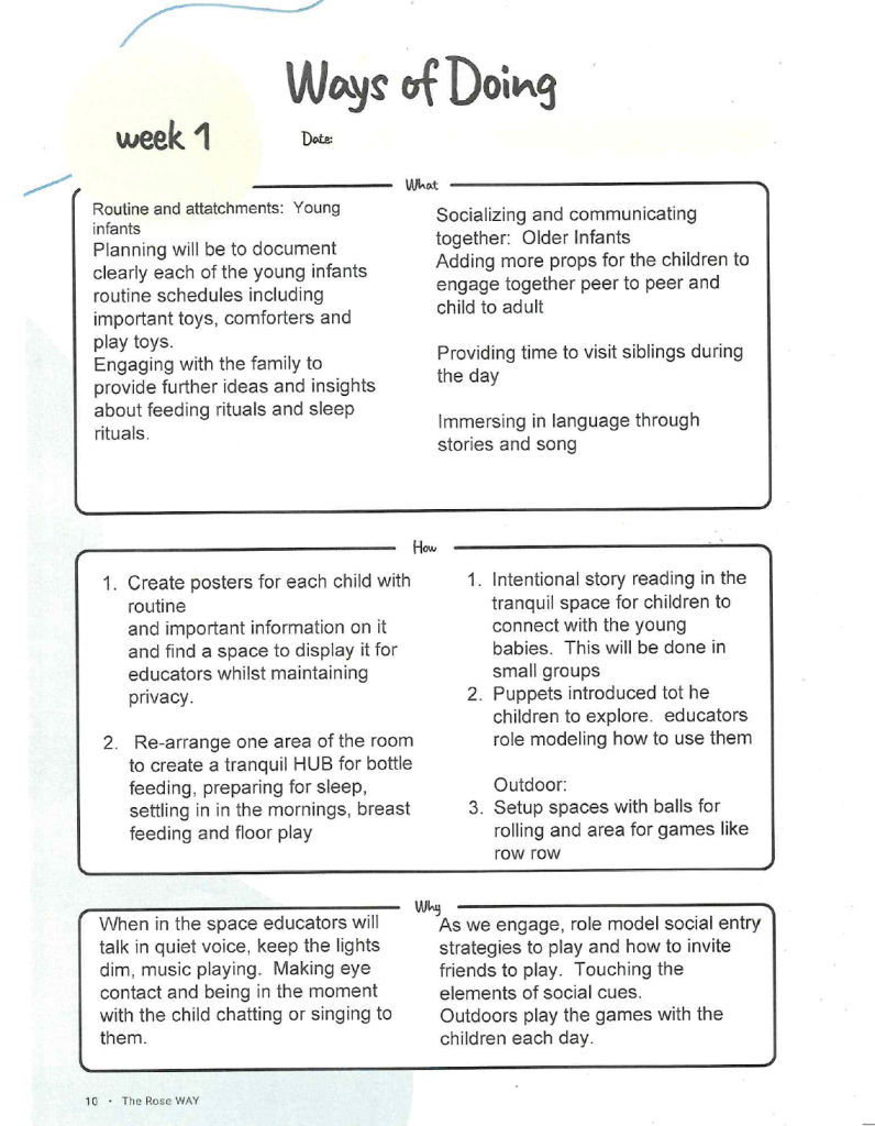 2025 ROSE Way Project Planning journal - The ROSE Way