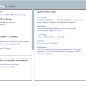Meeting Journal - Downloadable A4 - The ROSE Way